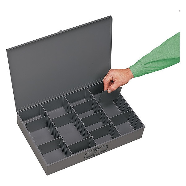 Durham Mfg Large Compartment Box For Small Parts Strg, Ajdstbl Drwr ...