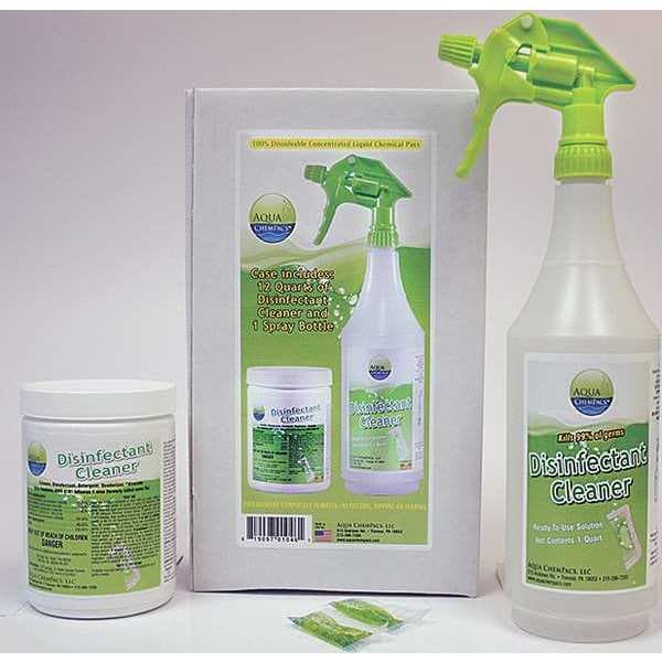 Aqua Chempacs Disinfectant Cleaner Kit 4-0985 | Zoro