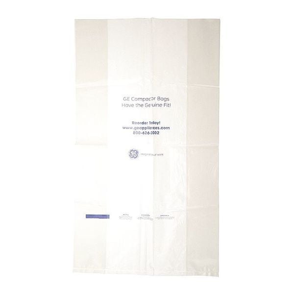 Ge Compactor Bags,PK12 (WC60X5015) | Zoro