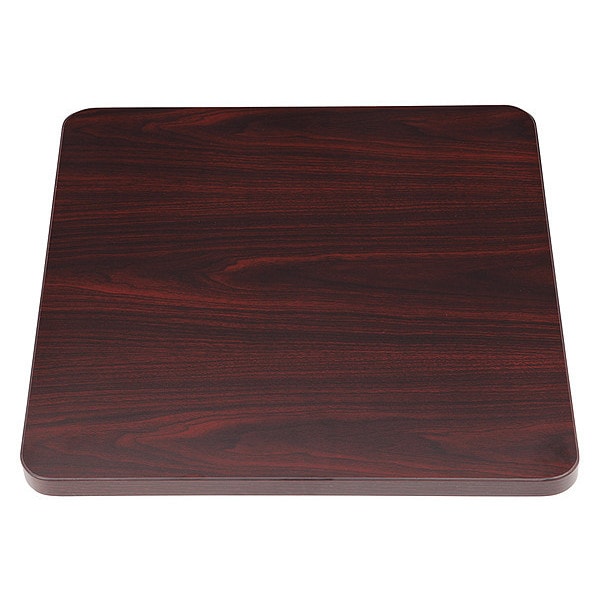 Boss Side Table, Mahogany, 19.5" X 1" N6ST-M | Zoro