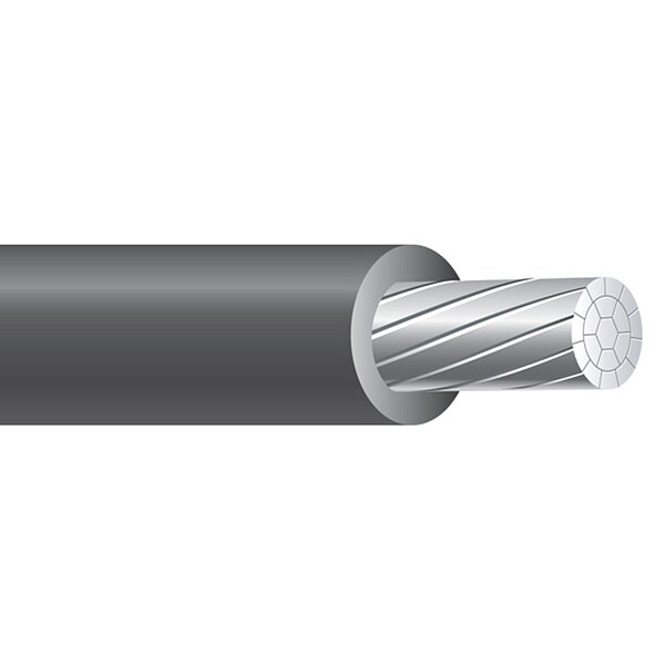 Southwire Building Wire, XHHW, Aluminum, 750 MCM, 1C, Gray, Stranded ...