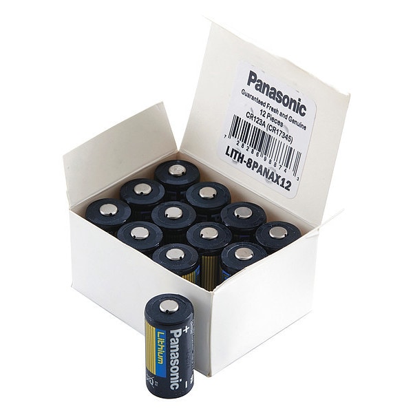 Panasonic Battery 3 Volt Lithium (CR) Panasonic Lithium Photo Battery ...