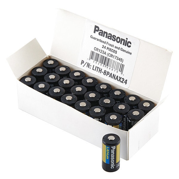 Panasonic Battery 3 Volt Lithium (CR) Panasonic Lithium Photo Battery ...