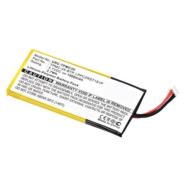 Ultralast Battery 3.7 Volt Lithium Polymer Ultralast Universal Remote ...