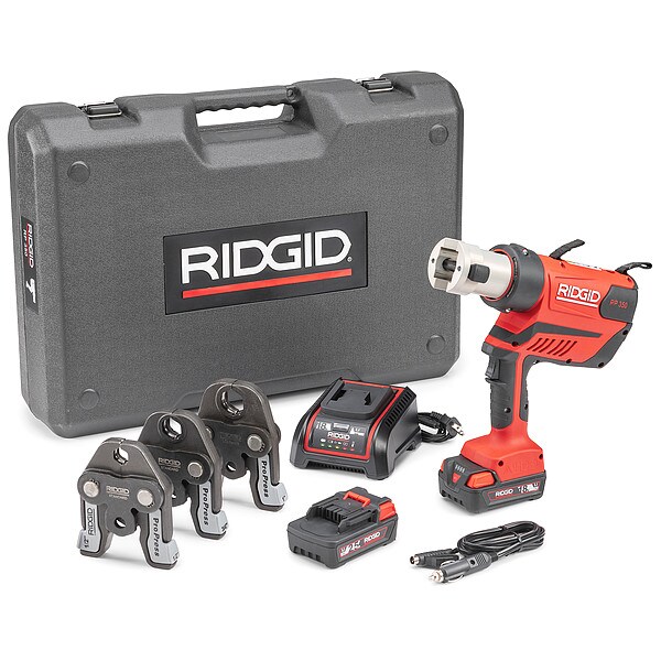 Ridgid Cordless Press Tool Kit, 11.3" L, 18 V 67058 | Zoro