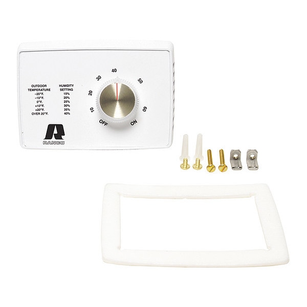 Ranco Humidistat, Wall or Duct Mount J10-808 | Zoro