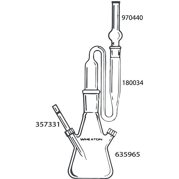 Wheaton Scrubber/Absorber Tube 180034 | Zoro