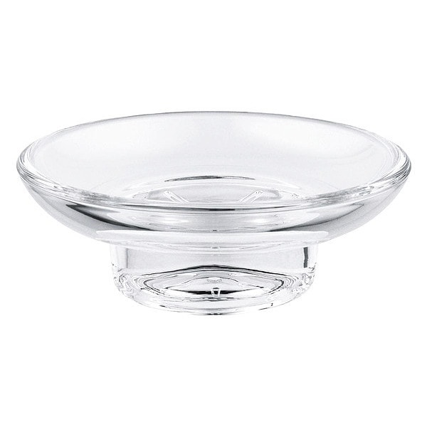 Grohe Essentials Soap Dish Starlight Chrome 40368001 | Zoro