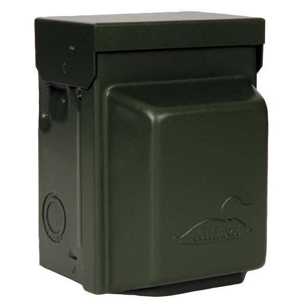 Ge 7 1/8 in H x 5 3/4 in W x 5 3/16 in D Unmetered Surface Power Outlet ...