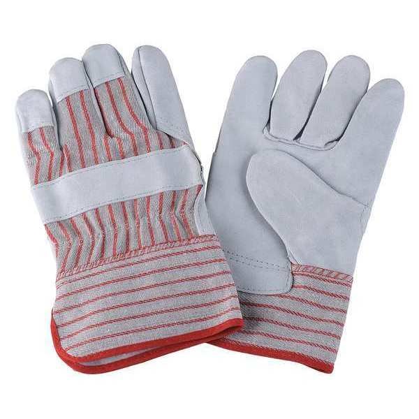 Condor Leather Gloves, Red Striped, XL, PR 2MDC2 | Zoro