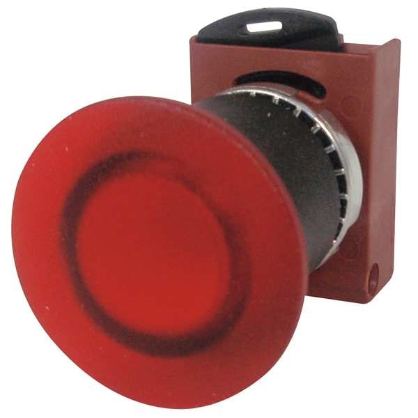 Abb Push Button operator, 22 mm, Red P9M-EM4RN | Zoro