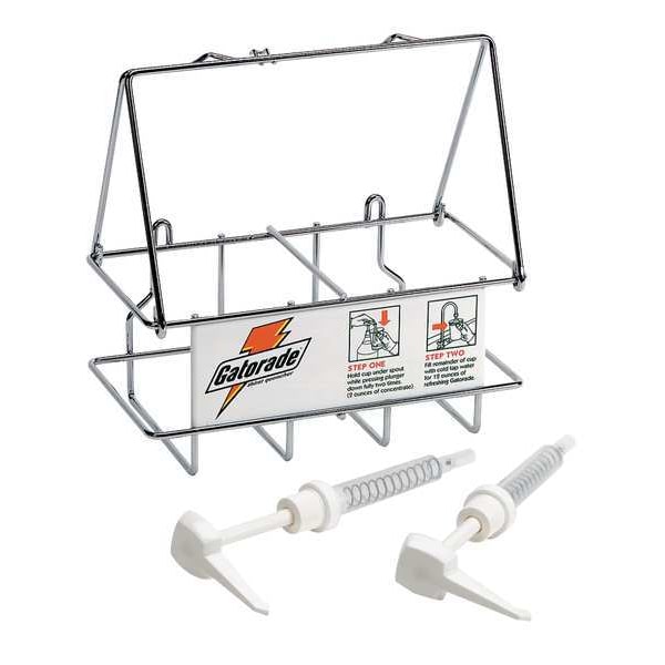 Gatorade Wire Rack Dispenser, Two Pumps 49974 | Zoro