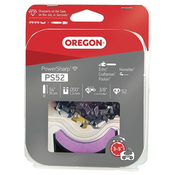 Oregon PowerSharp Chain and Sharpening Stone PS52 | Zoro
