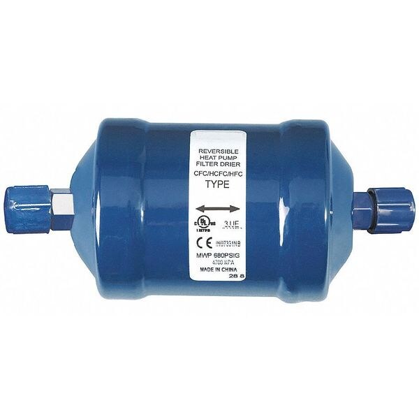 Zoro Select Steel Fillter Dryer, Bi-Flow, 3Ton 6AXA9 | Zoro