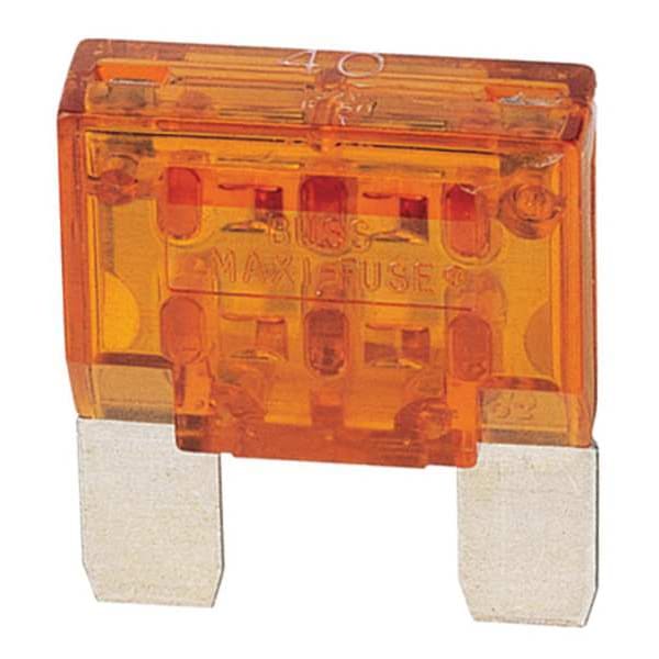 BUSSMANN 40A Automotive Fuse, 1-7/32 in width, - MAX-40