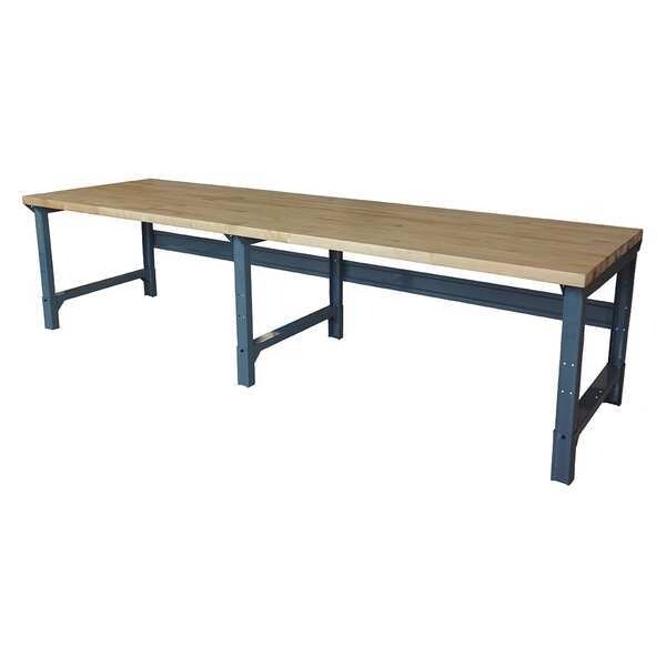 Zoro Select Workbench, Shop Top, 96" W, 30" D 7DG22 | Zoro