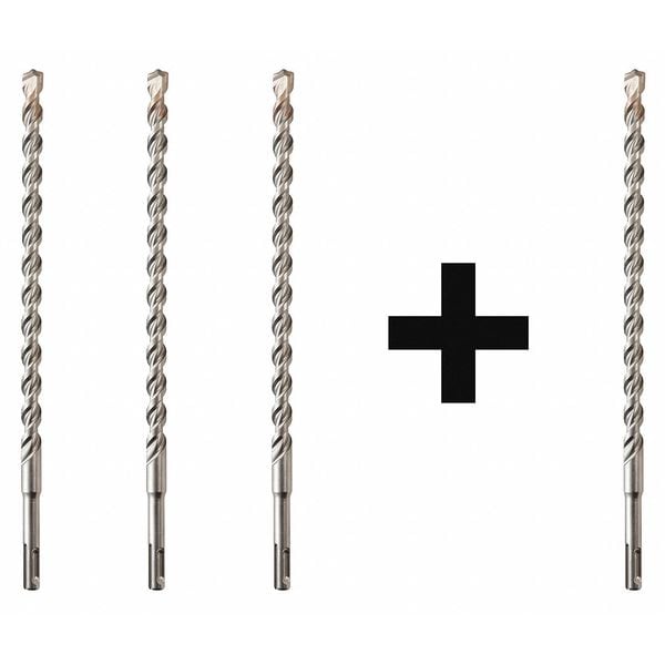 Milwaukee Tool SDS-PLUS 2CT 1/2" X 8" X 10" 48-20-7473 | Zoro