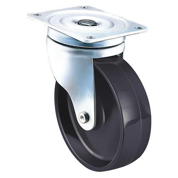 Revvo Swivel Caster Metric Plate, Phenolic Whe 655-ANB | Zoro