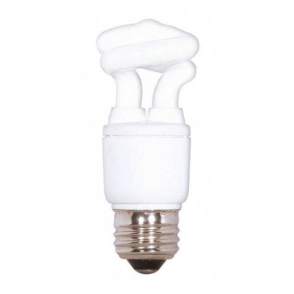 Satco 5W T2 LED Light Bulb - Medium Base - White Finish S7261 | Zoro