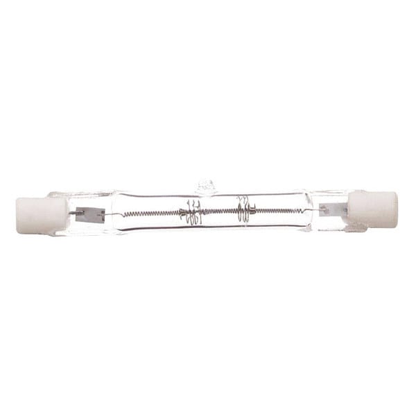 Satco 100W T3 Halogen Light Bulb - Double Ended Recessed Single Contact ...