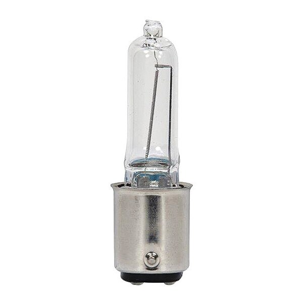 Excel 20W T3 Halogen Light Bulb - Bayonet Double Contact Base - Clear ...