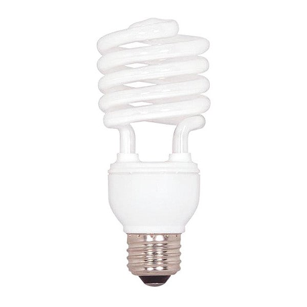 Satco 23W T2 LED Light Bulb - Medium Base - White Finish S7229 | Zoro