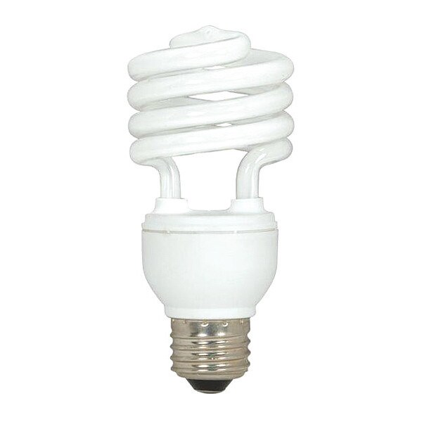 Satco 18W T2 LED Light Bulb - Medium Base - Gloss White Finish S7225 | Zoro