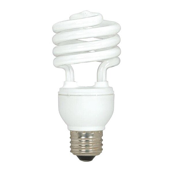 Satco 18W T2 LED Light Bulb - Medium Base - Gloss White Finish S7226 | Zoro