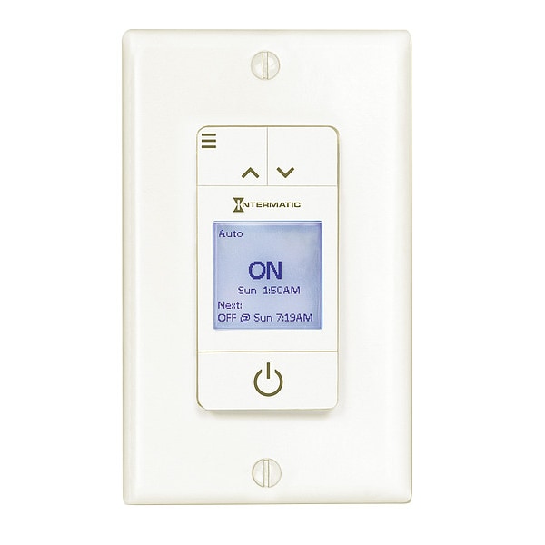 Intermatic Heavy-Duty 7-Day Programmable Timer-Sleek ST700W | Zoro