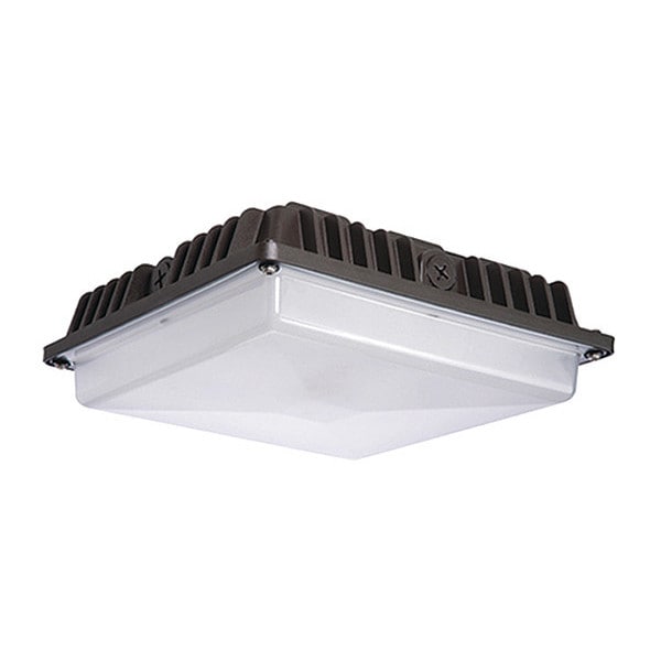 Lumark Led Canopy 120-277 5000K Bronze, 36W CLCSLED-40-SM-UNV-7050 | Zoro