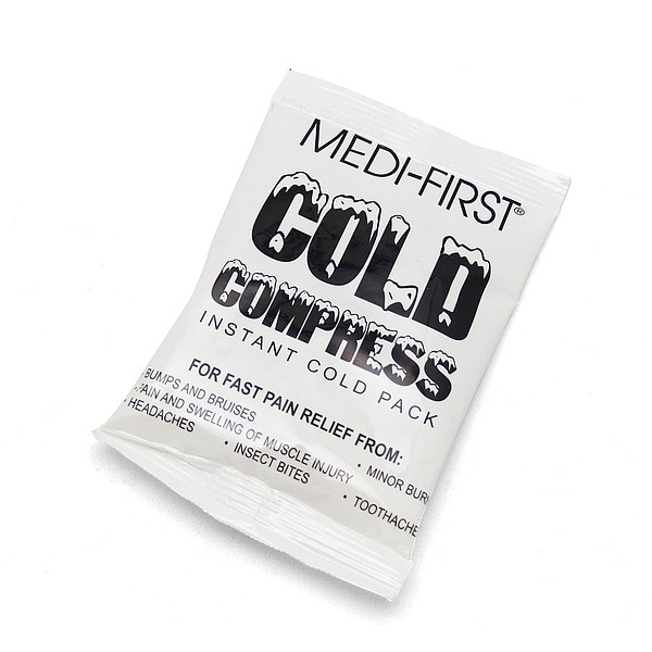 Medi-First Instant Cold Pack, White, 6In. x 4In. 7241M | Zoro