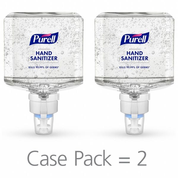 Purell Hand Sanitizer, 1,200 mL, Citrus, PK2 7763-02 | Zoro
