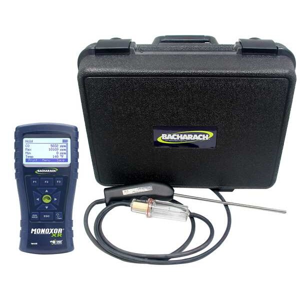 Bacharach CO Analyzer, Graphic LCD w/Backlight 0019-8119 | Zoro