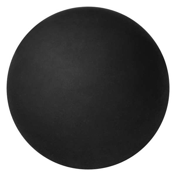Zoro Select Neoprene Ball, 1/4", Black, Standard, PK10 BULK-RB-N70-2 | Zoro
