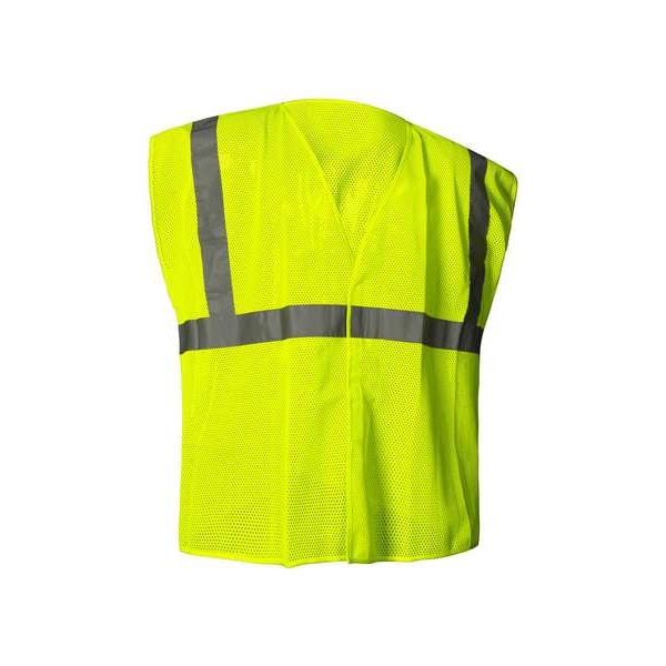 Condor Hi-Vis Safety Vest L Class 2 U Back, , Hook and Loop 0 Pockets ...