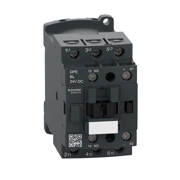 Schneider Electric IEC Magnetic Contactor, 1NO, 24V DC, 3 P, Non ...