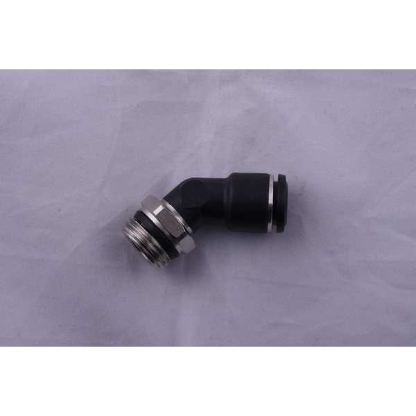 Aignep Usa Push to Connect Fitting, Nylon, Black 55170-8-1/8 | Zoro