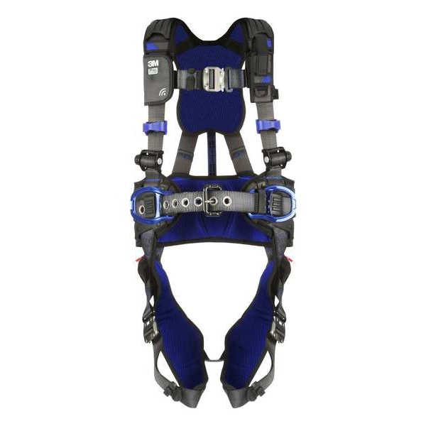 3M Dbi-Sala ExoFit(TM) X300 Fall Protection Harness, M, 420 lb, Quick ...