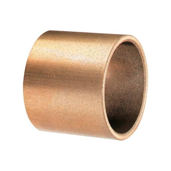 Oilite Sleeve Bearing, Bronze, 7/8 in Bore, PK5 AA1108-01B | Zoro