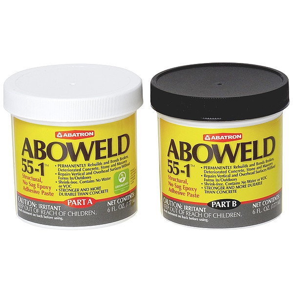 Abatron Concrete Repair Compound, 1 lb AB55112K | Zoro