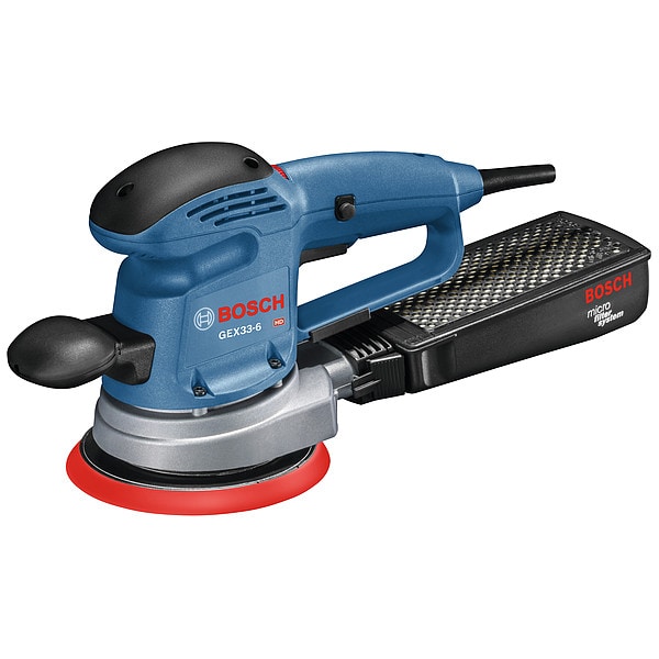 Bosch Corded Sander, 6" Disc, Random Orbital GEX33-6N | Zoro