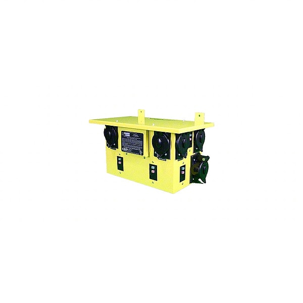 Southwire Temporary Power Box, Yellow, NEMA 3R 8806TLFX | Zoro