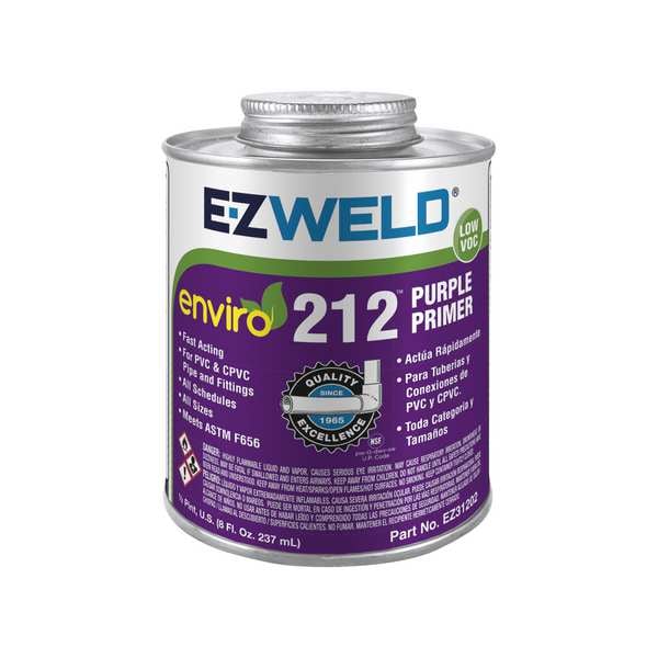 Ez Weld Primer, Can, 8 oz, Purple EZ31202N | Zoro