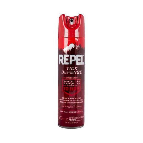 Repel Tick Defense, 6.5 oz, Aerosol Spray Can 94138 | Zoro