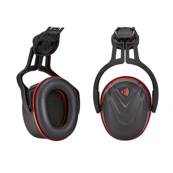 Msa Safety V-Gard Hard Hat-Mounted Earmuffs, Dielectric, Upgraded Fork ...