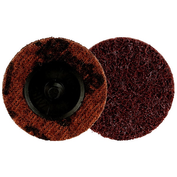 Scotch-Brite Precision Surf-Cond Disc, 2in Dia, TR, PK50 PN-DR | Zoro