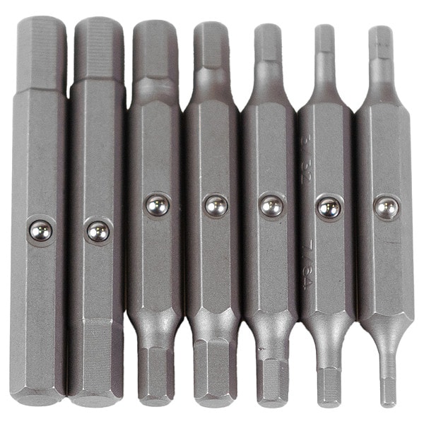 Megapro 7 Piece Hex Driver Bit Set, 1/4 in Hex Shank Size 6REPLACEMENT ...
