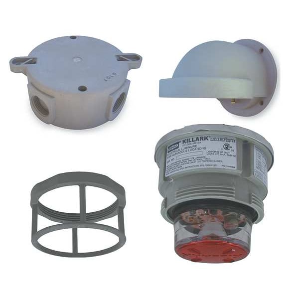 Killark KILLARK LED Lamps, Hazardous Location Signal Light NVSLCFG25RBG ...