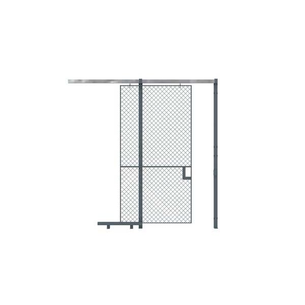 Husky Rack & Wire Wire Partition Sliding Door, 3 ft x 10 ft W540310 | Zoro