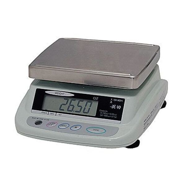 Rice Lake Weighing Systems Portable Bench Scale, SS Pltfrm, 30 lb Cap ...